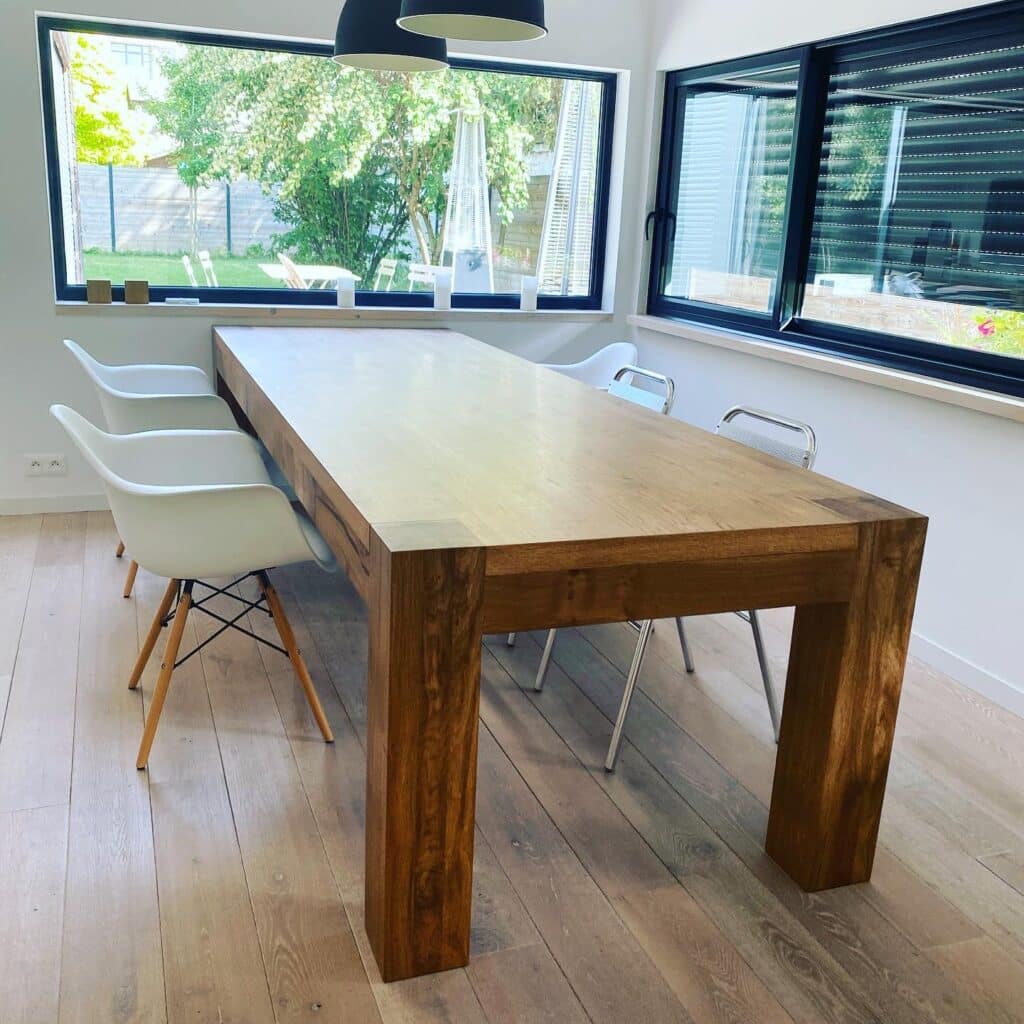 Table bois massif 240 cm - La table Rase - Robin Sicle