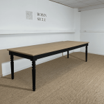 Table bois massif vernis - Table Accordérond - Robin