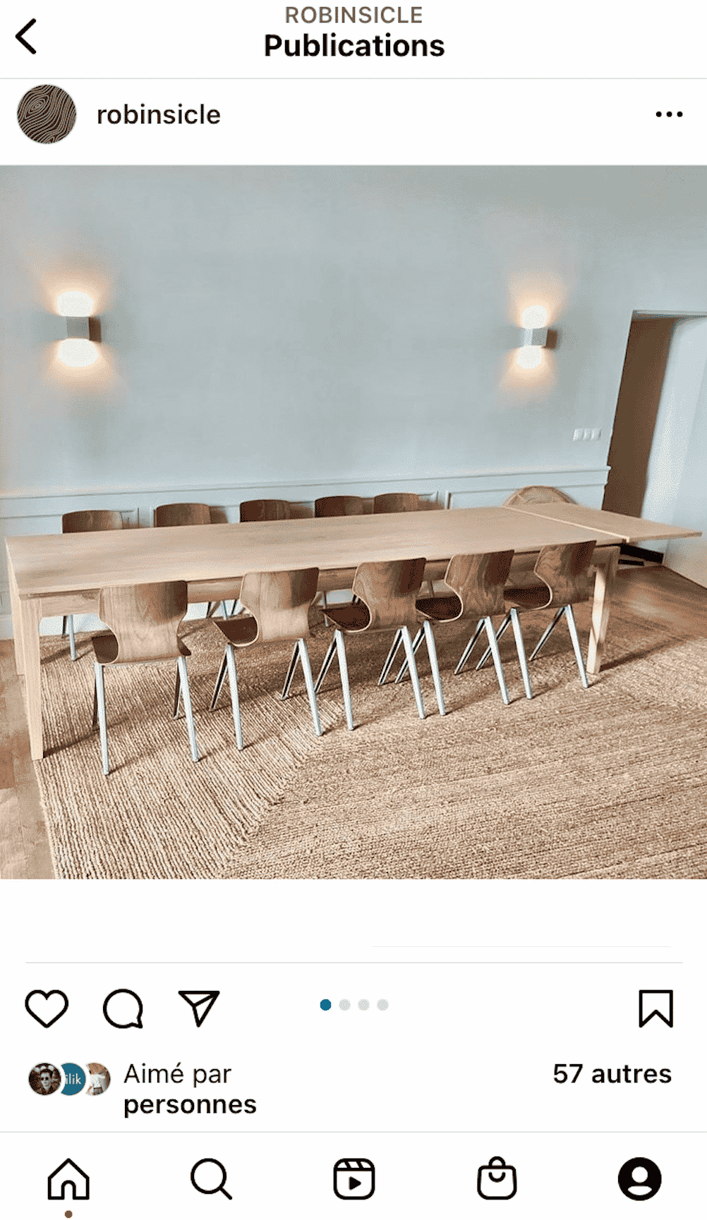 Tables sur-mesure - Robin Sicle