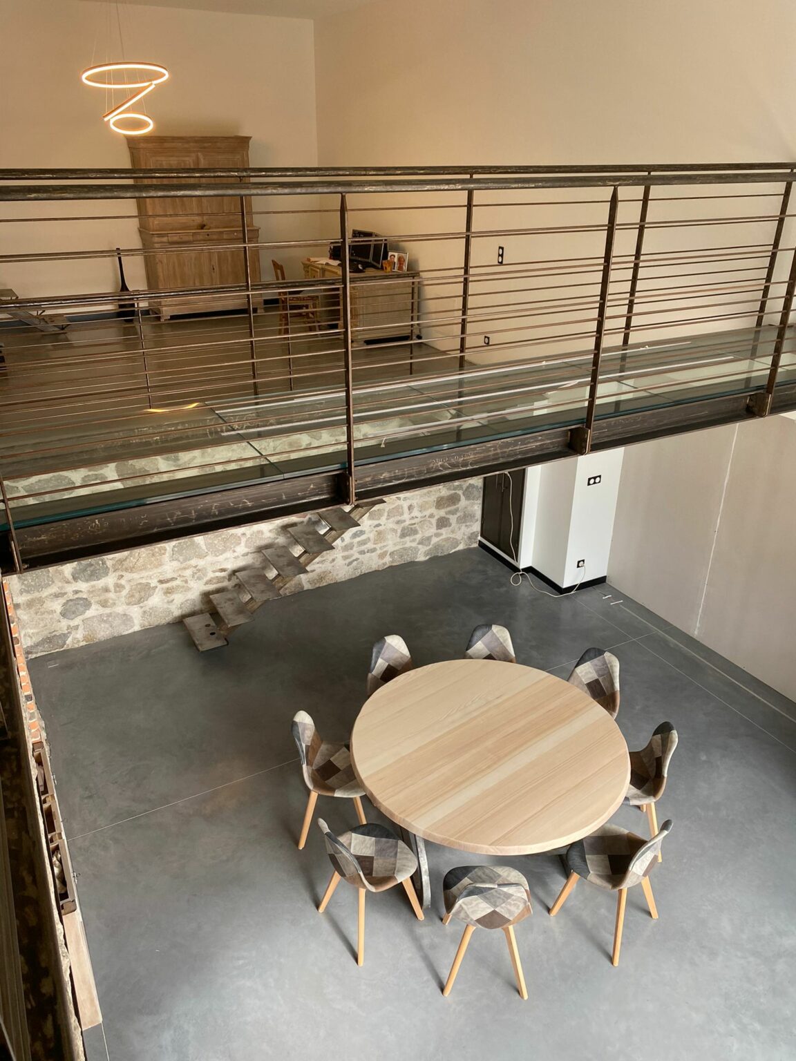 Table industrielle sur mesure - Table Dream rondE