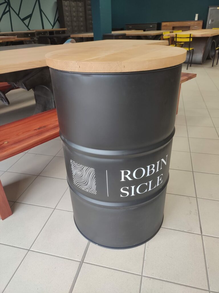 Mange debout - Bidon personnalisable - Robin Sicle