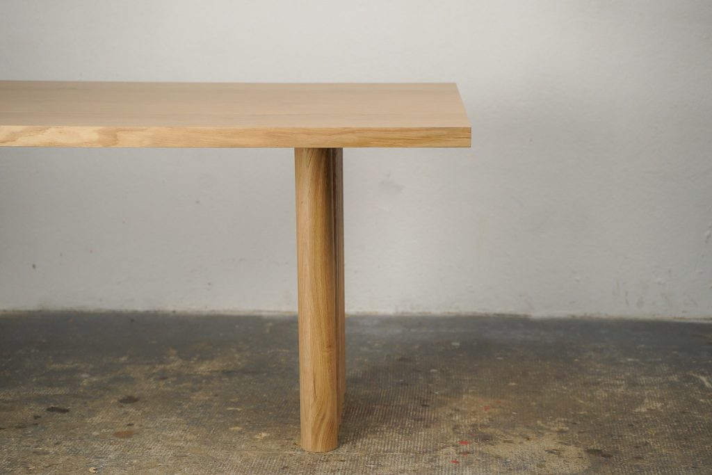 Table bois massif vernis - Table Accordérond - Robin